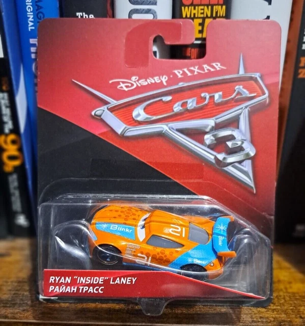 DISNEY PIXAR CARS 3 Ryan 'Inside' Laney diecast original sealed ...
