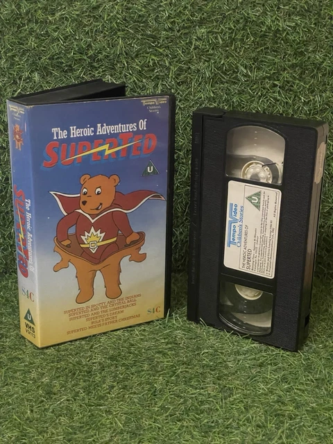 SUPERTED CHILDRENS VHS Kids Video Tape Cartoon Heroic Adventures £29.99 ...