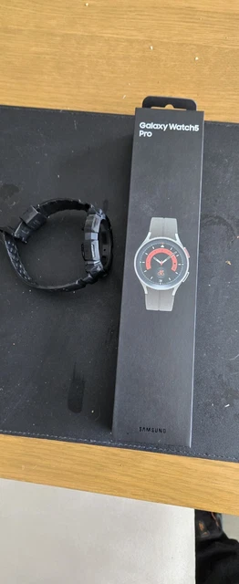 SAMSUNG GALAXY WATCH5 Pro LTE SM-R925 45 mm cassa in titanio EUR 154,08 ...