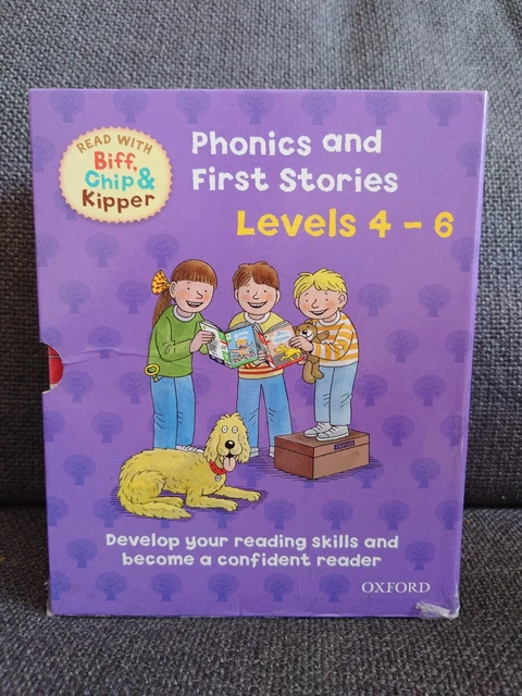 OXFORD READ BIFF Chip & Kipper Phonics First Stories Level 4-6 Books £ ...