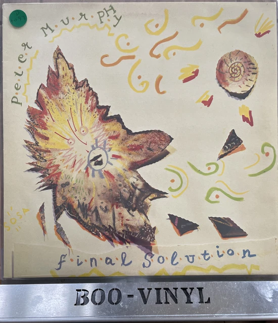 PETER MURPHY - Final Solution - 1985 UK 12” 45rpm - BEG143T -inc ...
