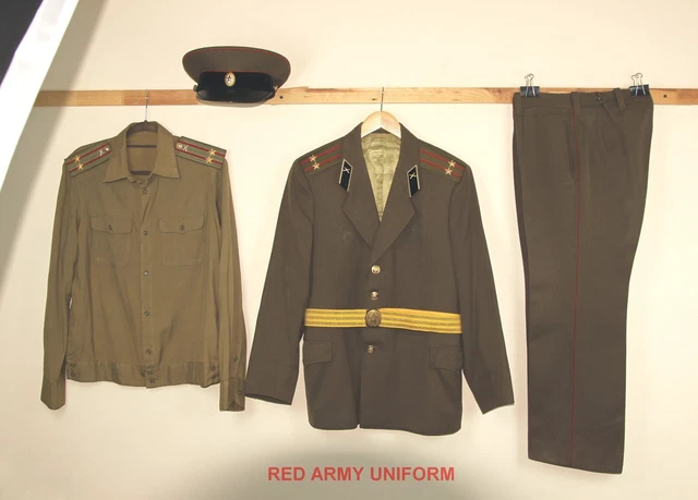 MILITARY SOVIET OFFICER uniform Colonel Officer Red Army USSR £143.45 ...