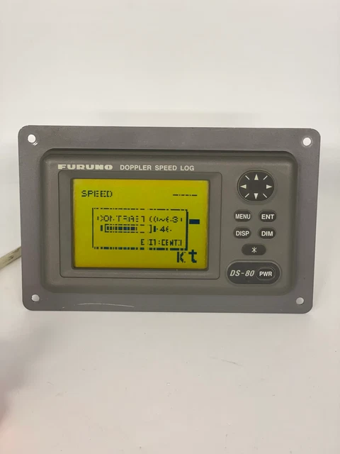 FURUNO DS-800 DISPLAY Unit for DS-80 Doppler Speed Log System (For ...