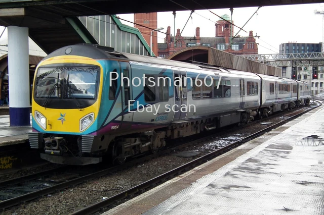 CLASS 185 185134, 3 car DMU, in Transpennine Express at Manchester ...