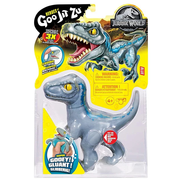 JURASSIC WORLD HEROES of Goo Jit Zu | Stretches 3X Größe | Chomp Attack ...