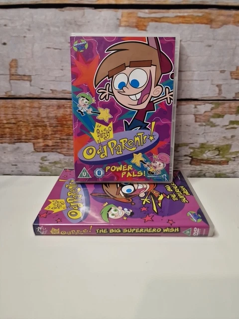FAIRLY ODD PARENTS DVDs X2 Power Pals The Big Superhero Wish £10.99 ...