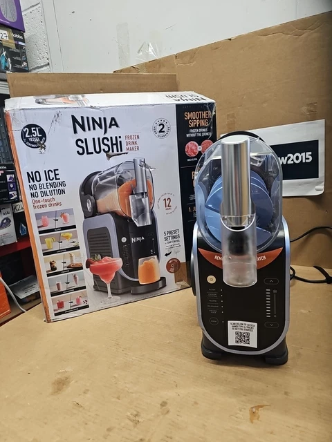 NINJA SLUSHI FROZEN Drink Maker FS301UK Ice Slush Machine. Ex Display £ ...