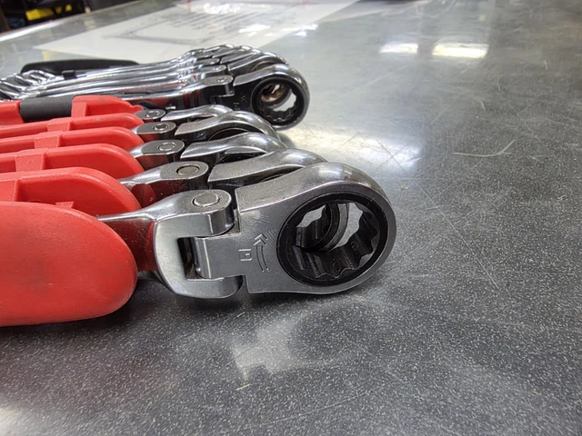 MAC TOOLS . RWF-PTA 12-Pc SAE Flexible-Head Ratcheting Wrench Set $318. ...