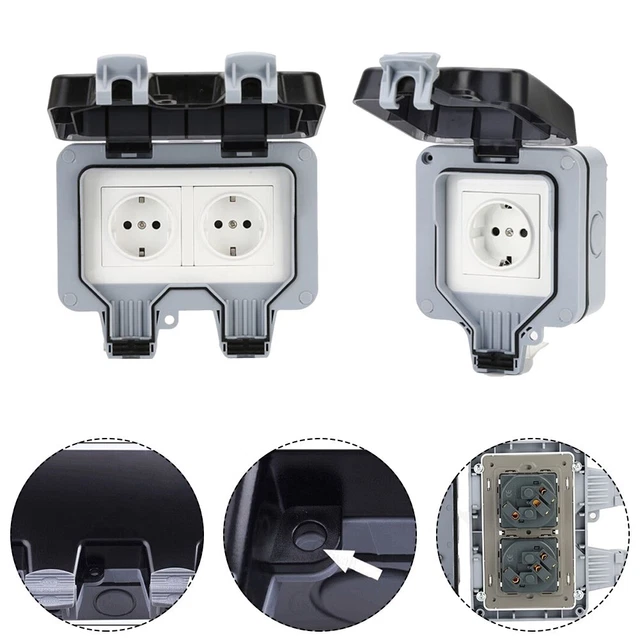 OUTDOOR SOCKET GARDEN Socket/surface-mounted Flush-mounted Outdoor ...