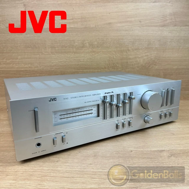 JVC A-X2 SUPER A Stereo Integrated Amplifier VGC GWO £159.95 - PicClick UK