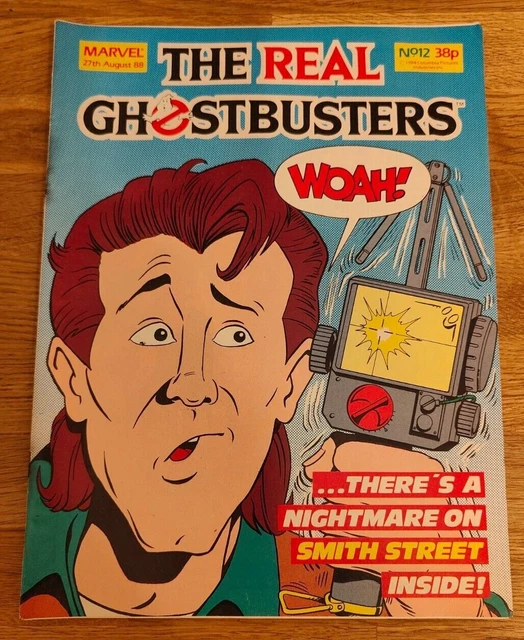 COMIC - CLASSIC Marvel UK The Real Ghostbusters No #12 27th August 1988 ...