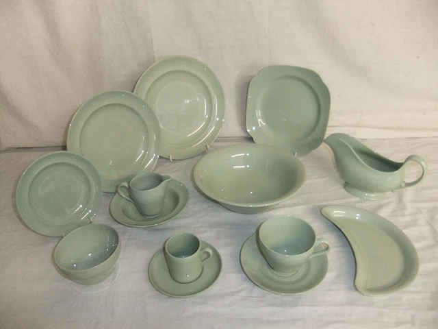 SPODE FLEMISH GREEN - retro vintage green tableware 7A7C # £1.05 ...