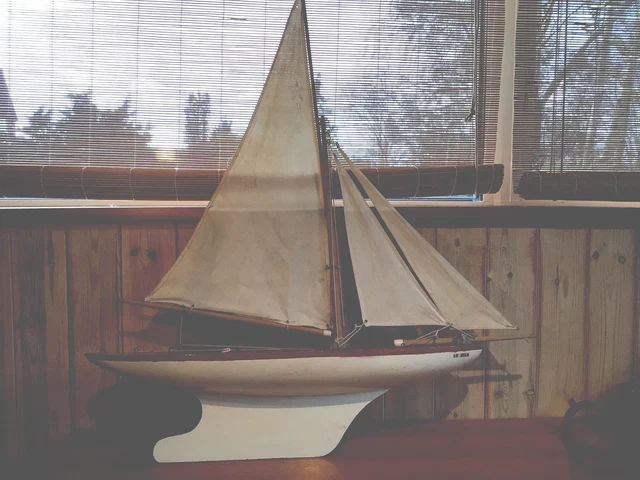 VINTAGE STAR YACHT. SY7. Ocean Star. Large pond yacht. Cutter rig. 2 ...