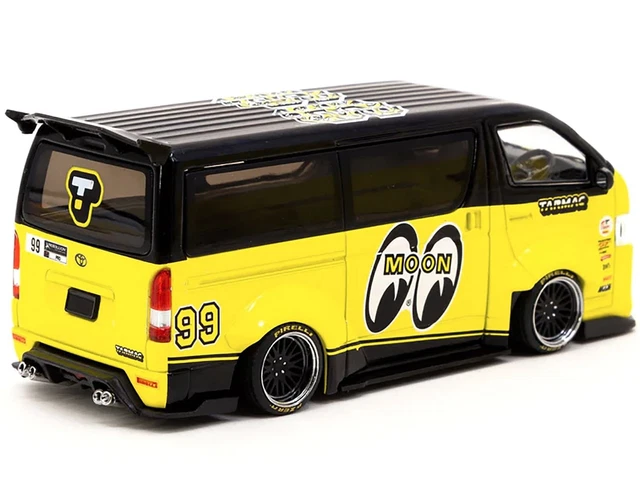 TOYOTA HIACE WIDEBODY Van RHD (Right Hand Drive) #99 "Mooneyes Team Van ...