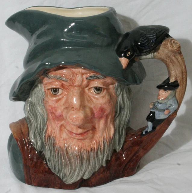 LARGE VINTAGE ROYAL Doulton Character Toby Jug - Rip Van Winkle D6438 ...