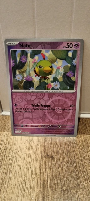 CARTE POKÉMON NATU 025/091 Reverse EV4.5 PAF Destinées à Paldea NEUF EUR 1,85 - PicClick FR