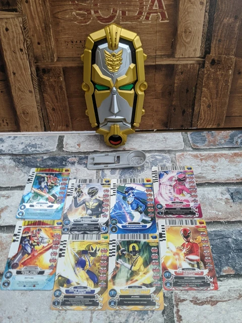 POWER RANGERS MEGAFORCE Gosei Morpher and 8 Cards £18.95 - PicClick UK