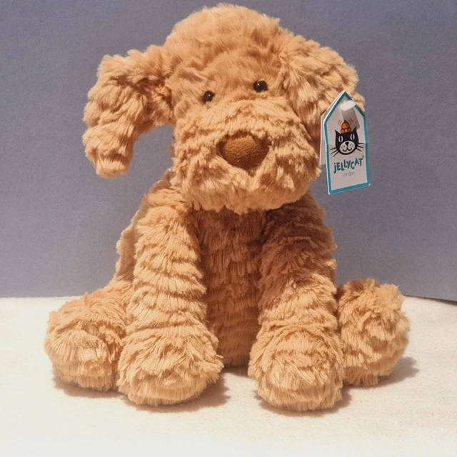 JELLYCAT DOG NEW Fuddlewuddle Puppy Dog Soft Toy Plush BNWT 7" New With ...