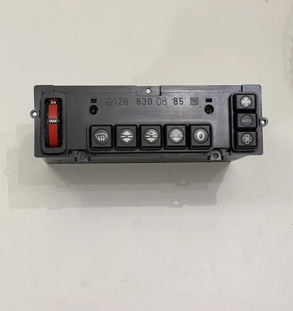MERCEDES W126 300SEL 420SEL 560SEL A/C Climate Control Unit OEM ...
