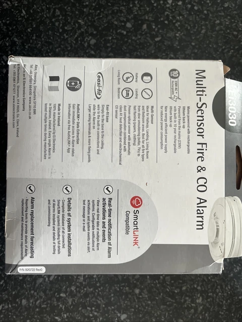 AICO EI3030 MULTI-SENSOR Fire & CO Alarm Expiry June 2034 Brand New £52 ...