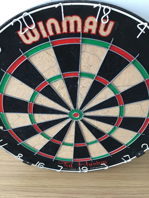 WINMAU BDO TED Hankey Bristle Dart Board £20.00 - PicClick UK