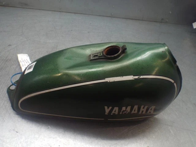 YAMAHA DT360 CIRCA 1973-1975 Assemblaggio serbatoio benzina gas moto ...