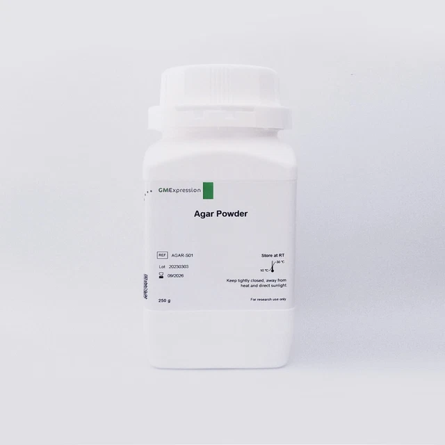 AGAR POWDER, 250G, for bacterial and plant tissue culture $69.00 ...