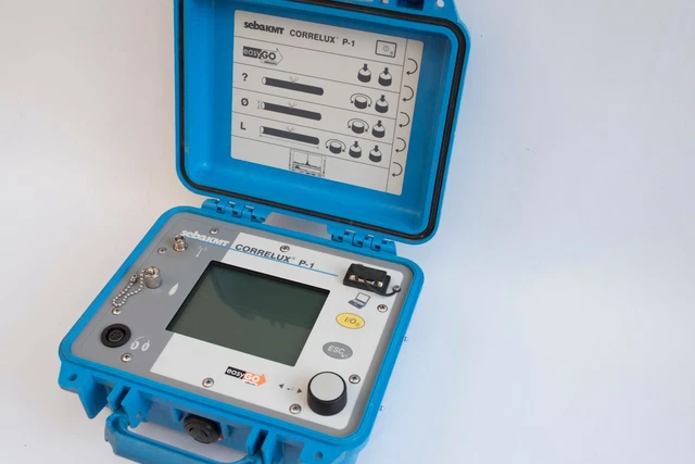 SEBAKMT CORRELUX CORRELATOR Water Pipe Water Pipeline Leak Detector ... SEBAKMT CORRELUX CORRELATOR Water Pipe Water Pipeline Leak Detector ...