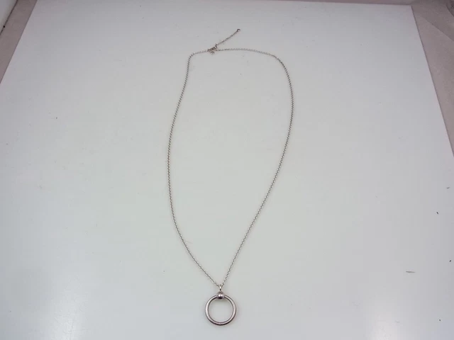 PANDORA 398256 MOMENTS Cadena Colgante Collar Mujer Plata 925 Herz ...