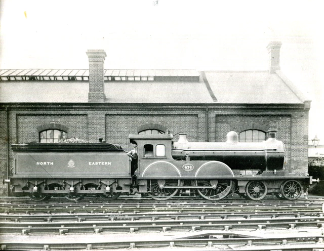 Official Photo North Eastern Railway Class R 4 4 0 Locomotive No 476 £1