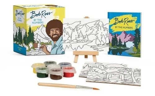 ROBB PEARLMAN - Bob Ross by the Numbers - Mixed media product - E245z ...