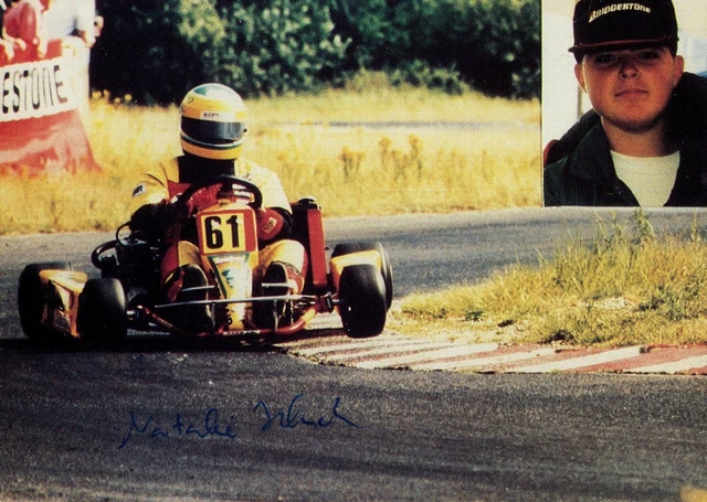 HANDSIGNIERTE AUTOGRAMMKARTE VON Natalie Kluck - MOTORSPORT EUR 4,49 ...