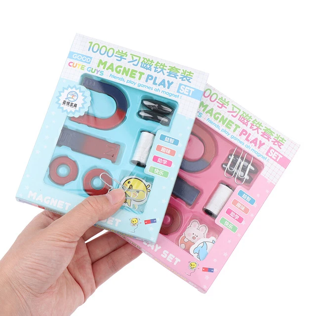 U-SHAPED MAGNET SET For Kids Science Magnets Experiment Physics Kit For ...