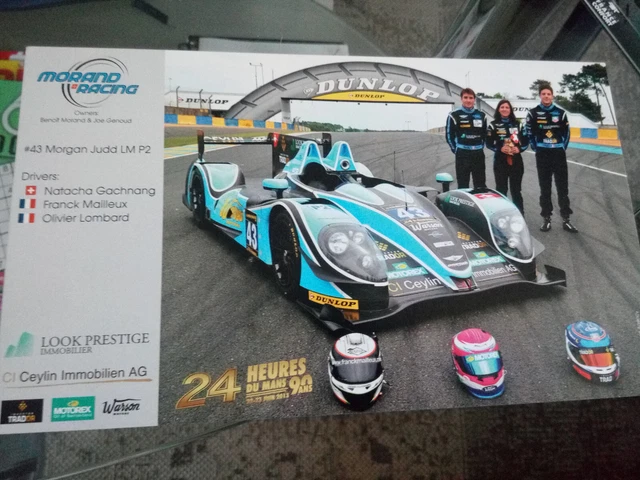 24 HOURS OF Le Mans MORAND RACING CARD N°43 90 YEARS of the 24H DU MANS ...