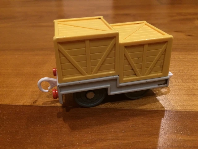 TRACKMASTER YELLOW BOX cargo carriage from Thomas and the Jet Engine ...