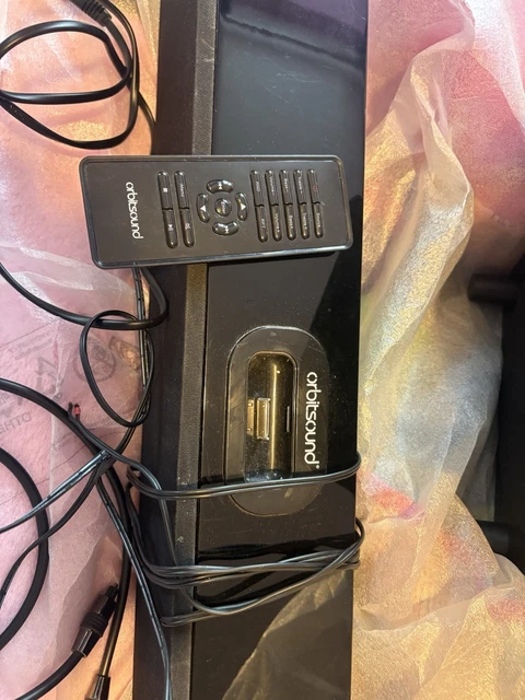 ORBITSOUND BAR SOUNDBAR Remote Control with Speaker and Subwoofer ...