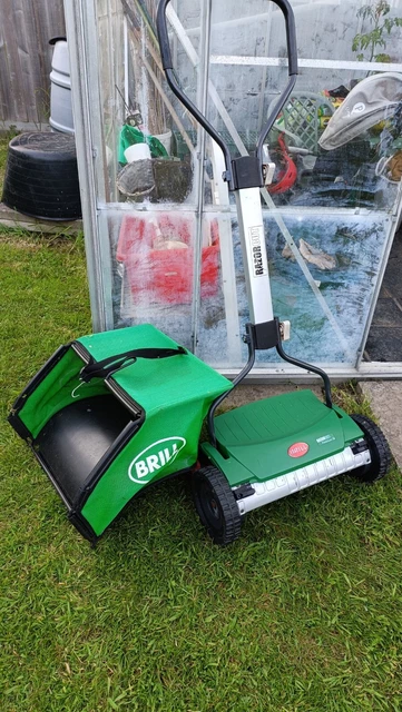 BRILL RAZORCUT PREMIUM 38 Cylinder Push Lawnmower With Grass Collection ...
