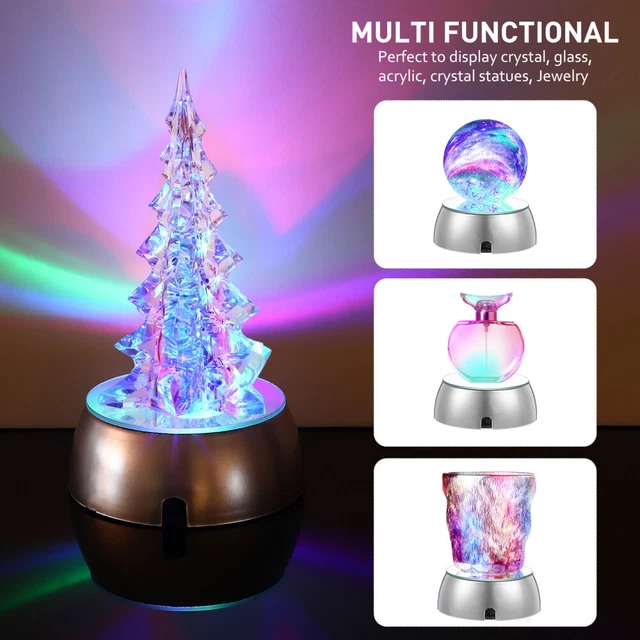 4 PCS ROUND Light Stand for Paperweight LED Display Bases Exclusive £17 ...