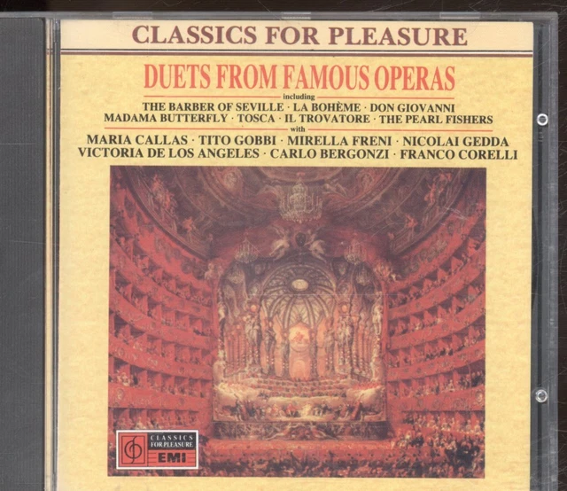 CDCFP9013 VARIOUS ARTISTS Duets From Famous Operas CD Europe Classics ...