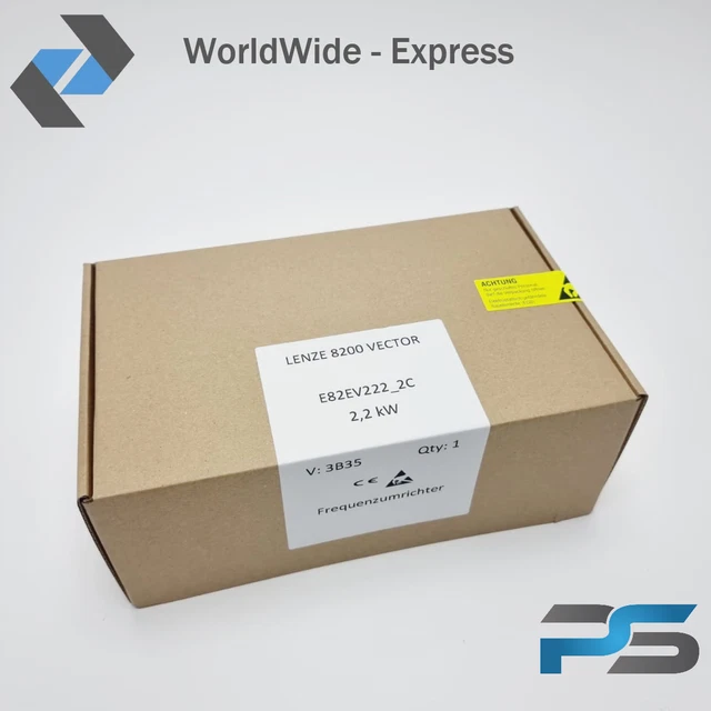 LENZE 8200 VECTOR E82EV222_2C E82EV222K2C Frequenzumrichter 2,2kW EUR ...
