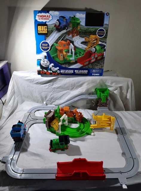 THOMAS TANK ENGINE&FRIENDS Big Loader Motorised Train Set Sodor Island ...