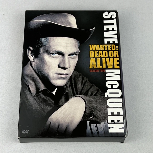 STEVE MCQUEEN WANTED Dead or Alive Saison 2 DVD 32 épisodes disque ...