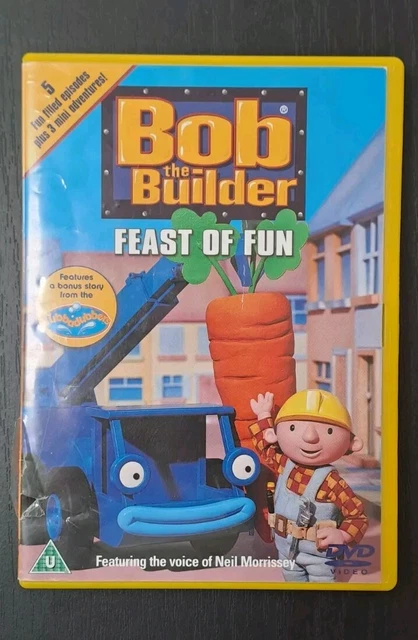 BOB THE BUILDER Feast Of Fun DVD Five Episodes 76 Mins (2004) Kids ...