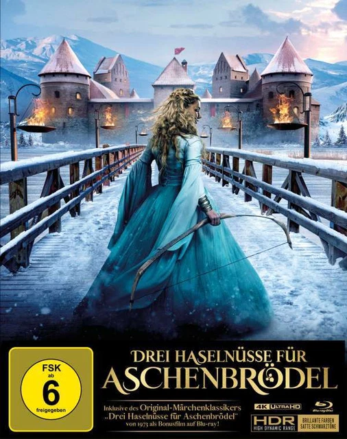 DREI HASELNÜSSE FÜR Aschenbrödel Mediabook, 4K - - (Ultra HD Blu-ray / Sonsti EUR 36,48 ...