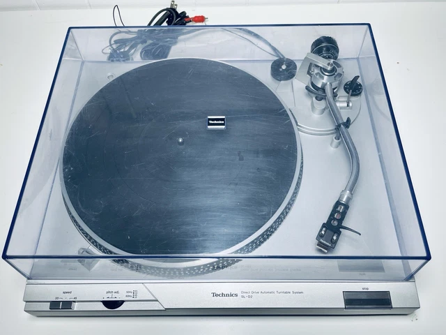 TECHNICS SL-D2 DIRECT Drive Automatic Turntable W/ Shure N-72B Needle ...