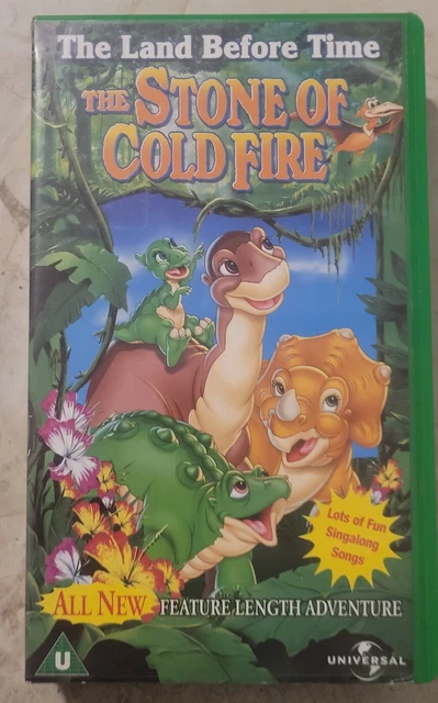 THE LAND BEFORE Time: The Stone Of Cold Fire (VHS Video Tape) [042] EUR ...