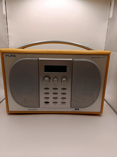 PURE EVOKE 2XT DAB Digital Radio (No Power Supply) £6.50 - PicClick UK