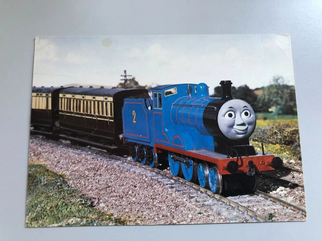 EDWARD THE TANK Engine, Thomas The Tank Engine, Vintage Story Card ...