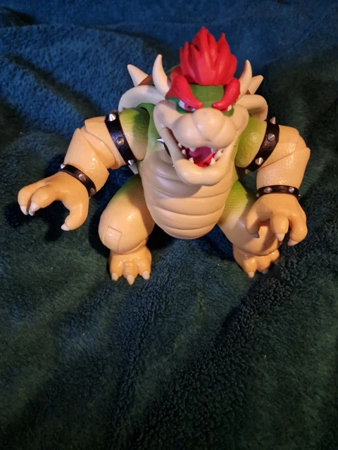 OFFICIAL SUPER MARIO Bros Movie Fire Breathing Bowser Figure (18cm ...