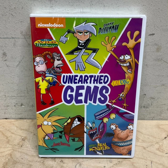 NICKELODEON UNEARTHED GEMS DVD - Sealed Danny Phantom, The Angry ...